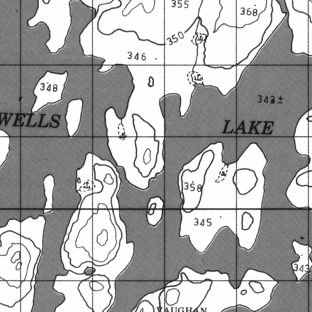 Carlson Lake, MB (064F06 CanMatrix) Map by Natural Resources Canada ...