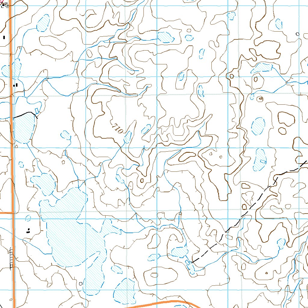Hoosier, SK (072N12 CanMatrix) Map by Natural Resources Canada | Avenza ...
