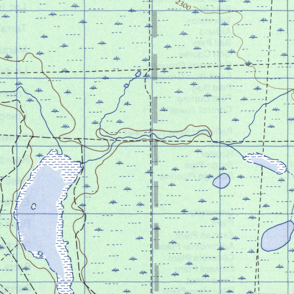 Haig Lake, AB (084C16 CanMatrix) Map by Natural Resources Canada ...