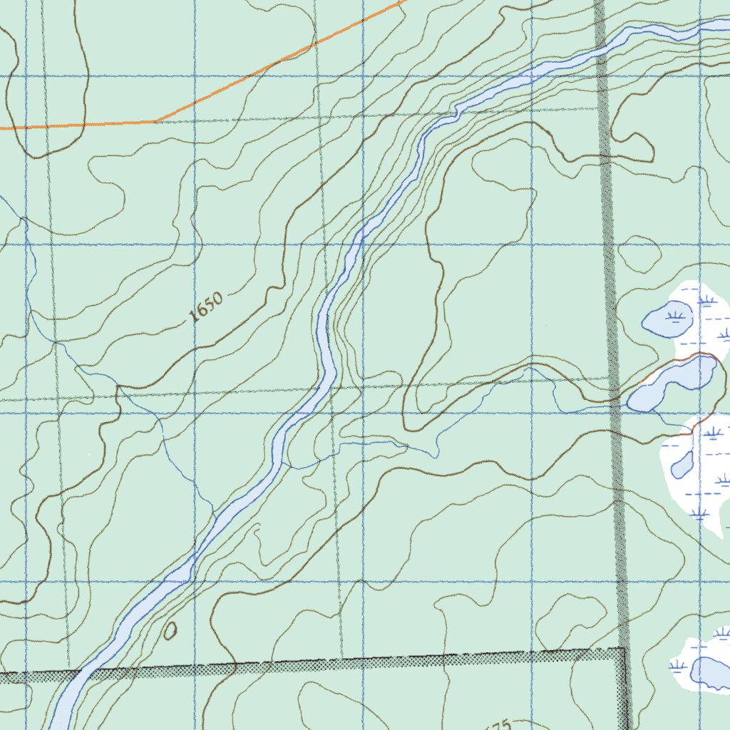 Waterhen Lake, SK (073K09 CanMatrix) Map by Natural Resources Canada ...