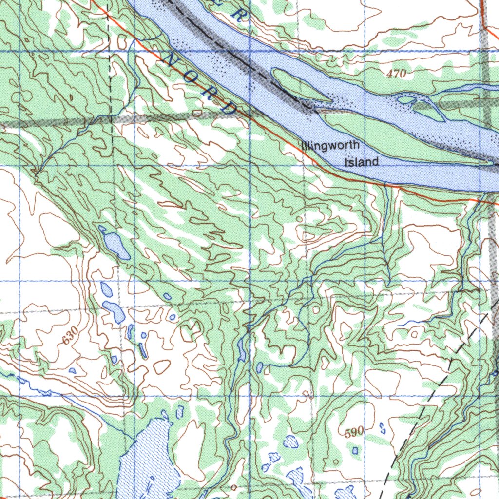 Battleford, SK (073C09 CanMatrix) Map by Natural Resources Canada ...