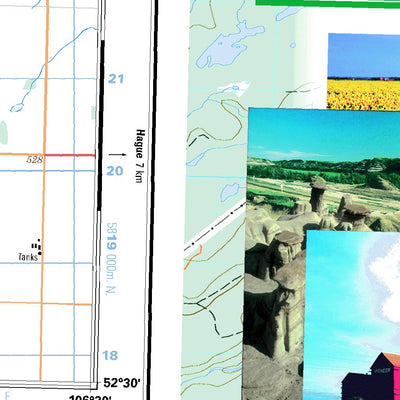 Waldheim, SK (073B10 CanMatrix) Map by Natural Resources Canada ...