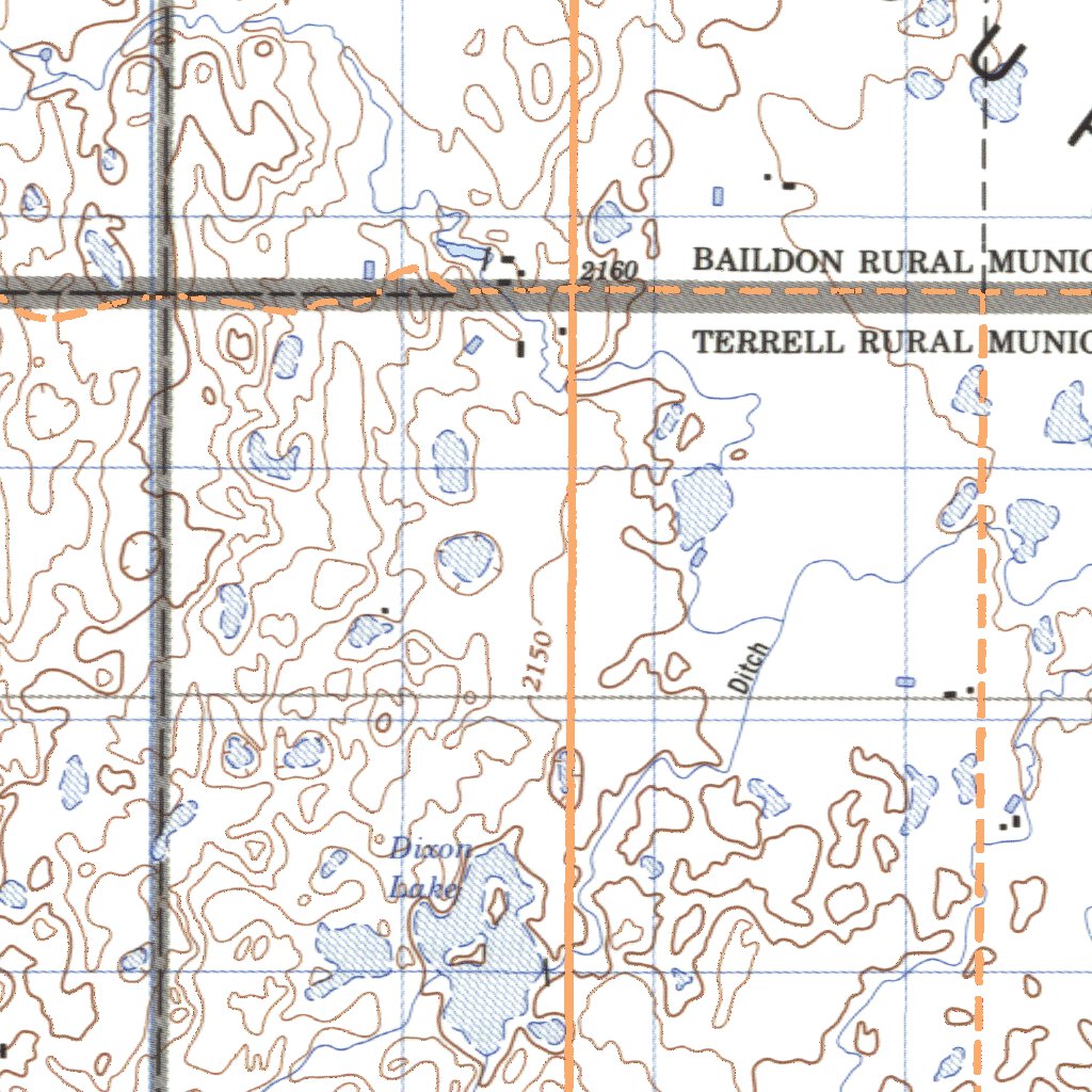Briercrest, SK (072I03 CanMatrix) Map by Natural Resources Canada ...