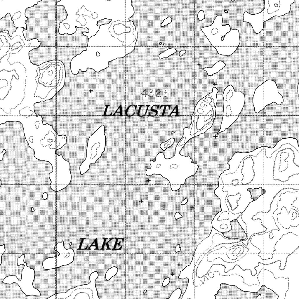 Lacusta Lake, NT (075A03 CanMatrix) Map by Natural Resources Canada ...