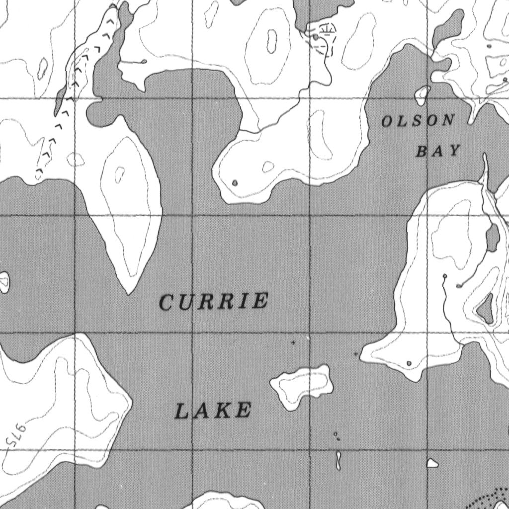 Currie Lake, MB (064H13 CanMatrix) Map by Natural Resources Canada ...