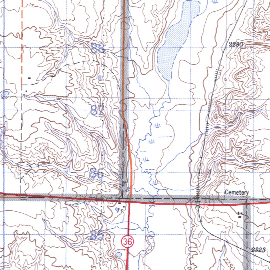 Assiniboia, SK (072H12 CanMatrix) Map by Natural Resources Canada ...
