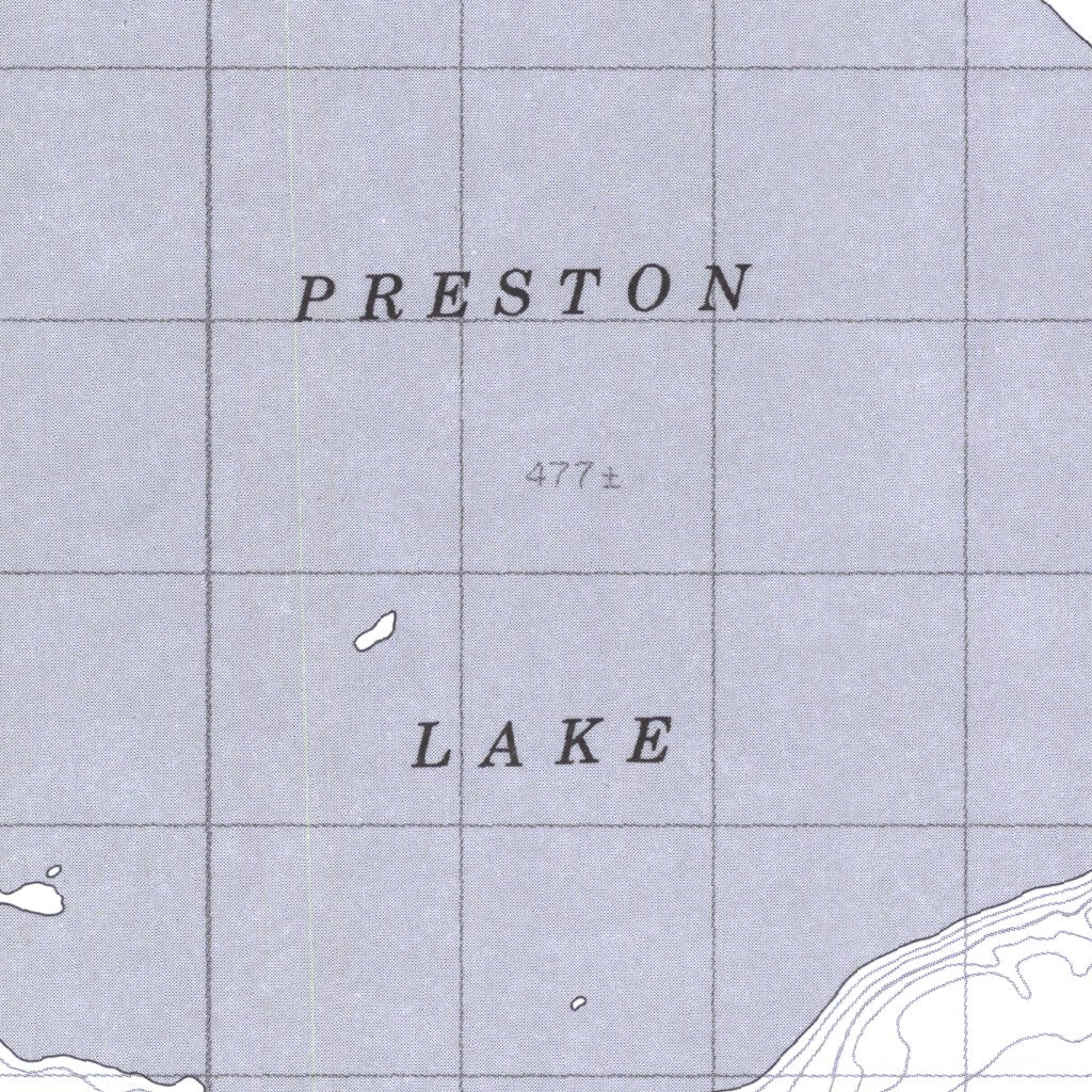Preston Lake, SK (074F06 CanMatrix) Map by Natural Resources Canada ...