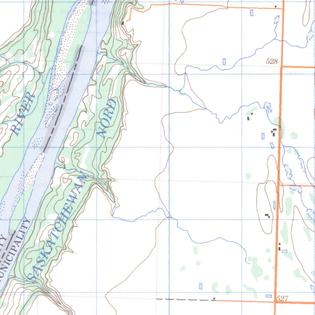 Dalmeny, SK (073B07 CanMatrix) Map by Natural Resources Canada | Avenza ...