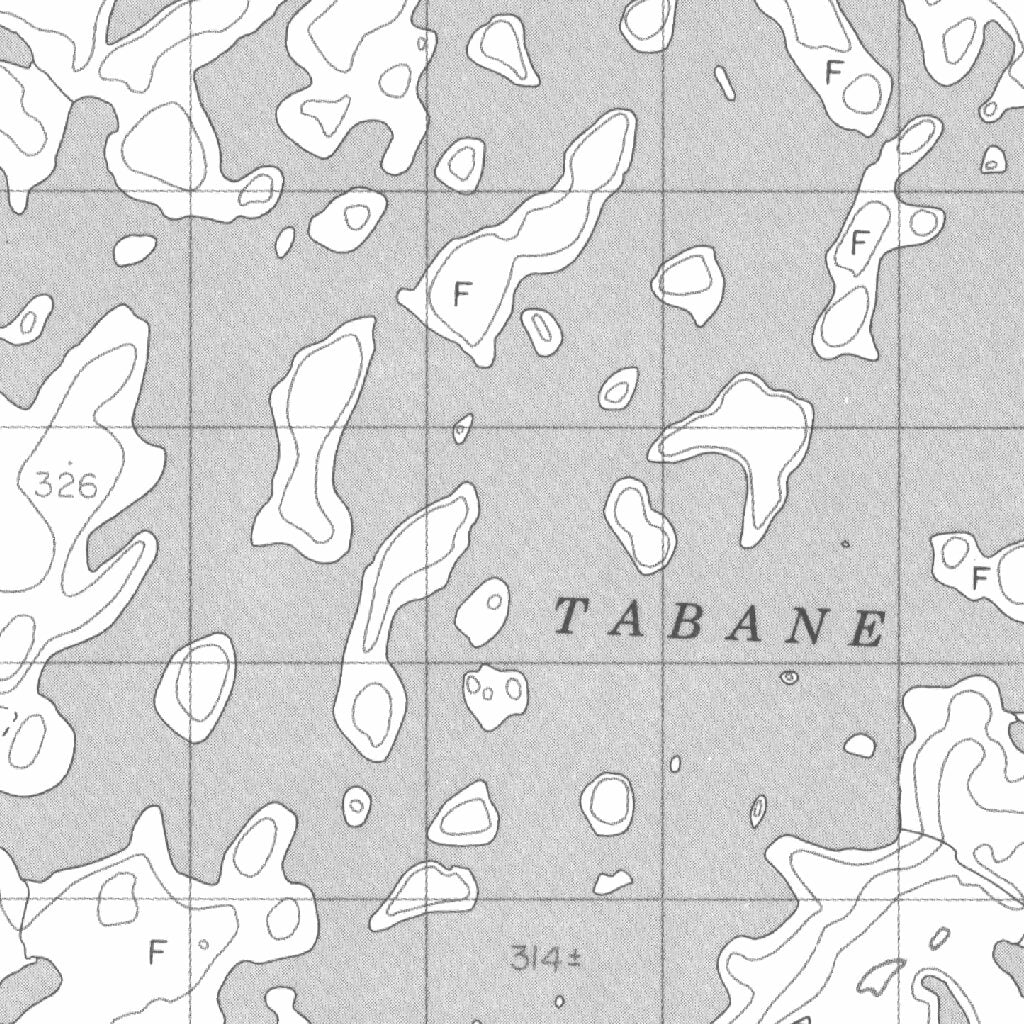 Tabane Lake, NU (065C12 CanMatrix) Map by Natural Resources Canada ...