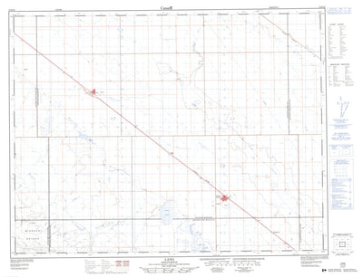 Lang, SK (072H16 CanMatrix) Map by Natural Resources Canada | Avenza Maps