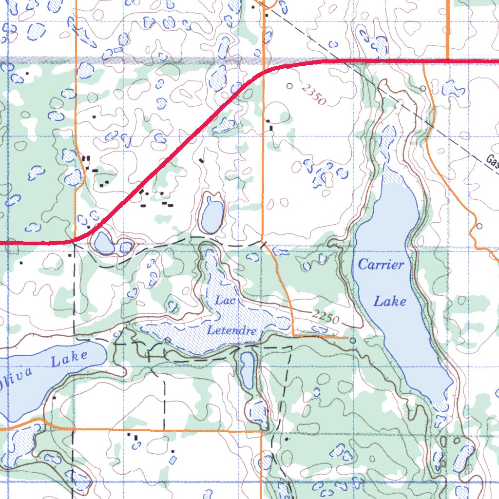 Viking, AB (073E04 CanMatrix) Map by Natural Resources Canada | Avenza Maps