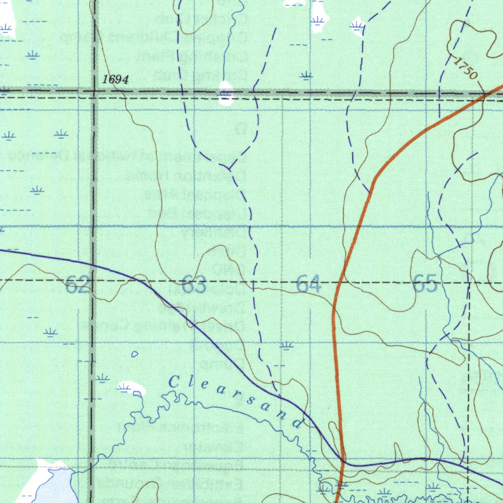 Bittern Lake, SK (073H13 CanMatrix) Map by Natural Resources Canada ...