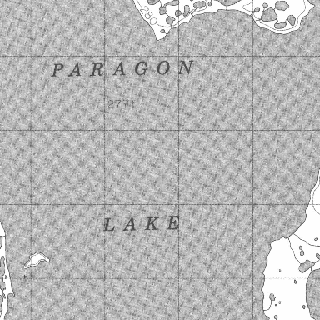Paragon Lake, MB (064I06 CanMatrix) Map by Natural Resources Canada ...