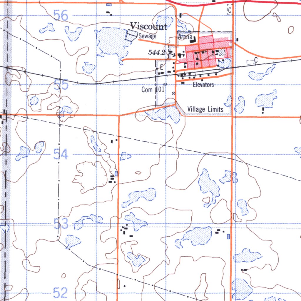 Young, SK (072P13 CanMatrix) Map by Natural Resources Canada | Avenza Maps