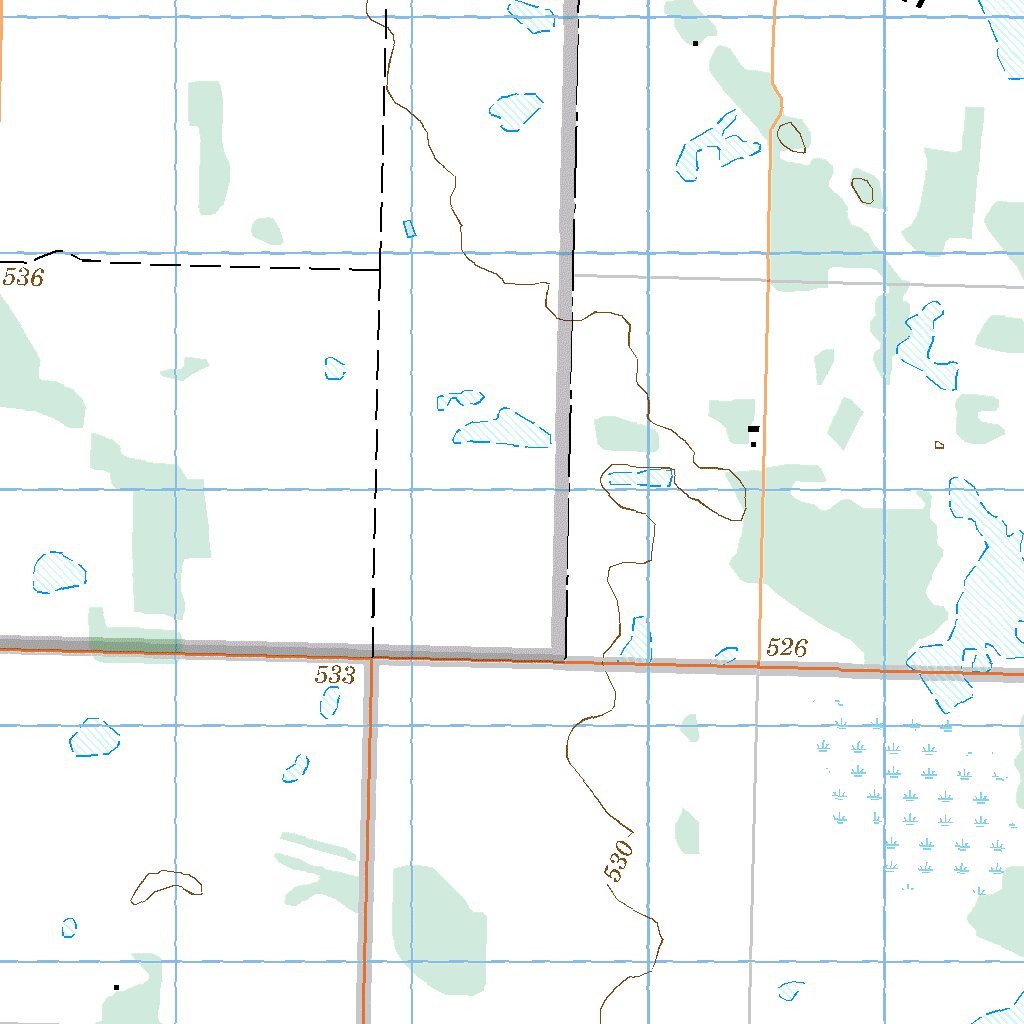 Leask, SK (073G02 CanMatrix) Map by Natural Resources Canada | Avenza Maps