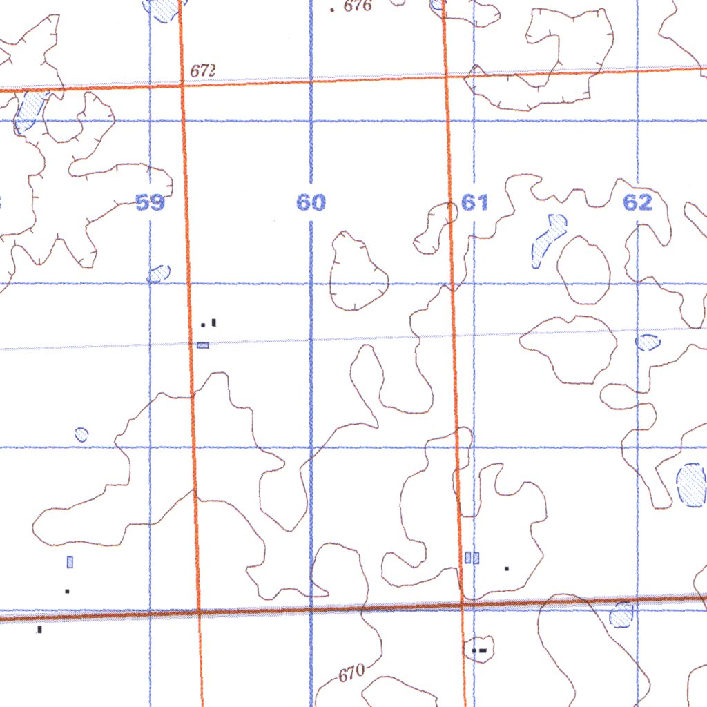 Eston, SK (072N02 CanMatrix) Map by Natural Resources Canada | Avenza Maps