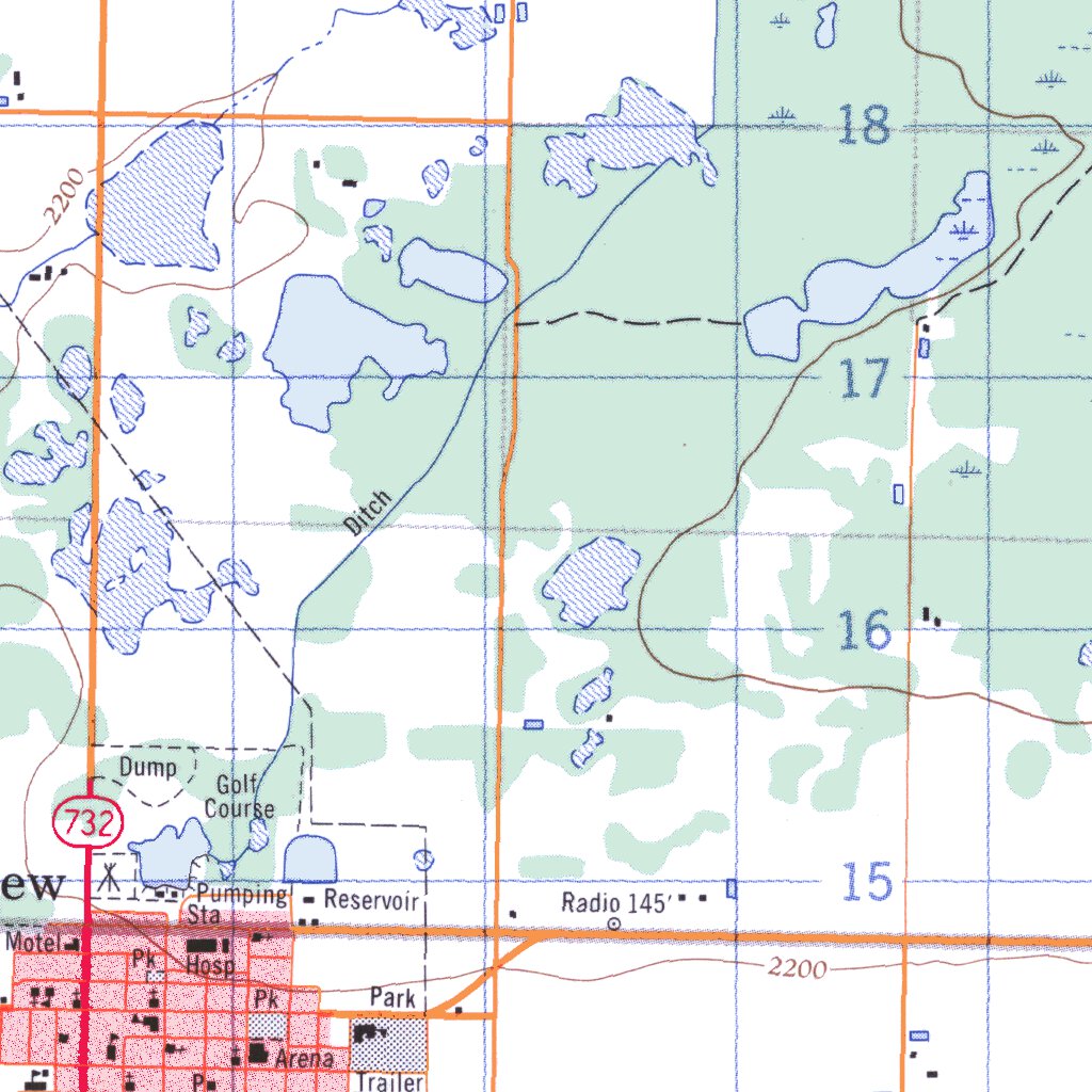Fairview, AB (084D01 CanMatrix) Map by Natural Resources Canada ...