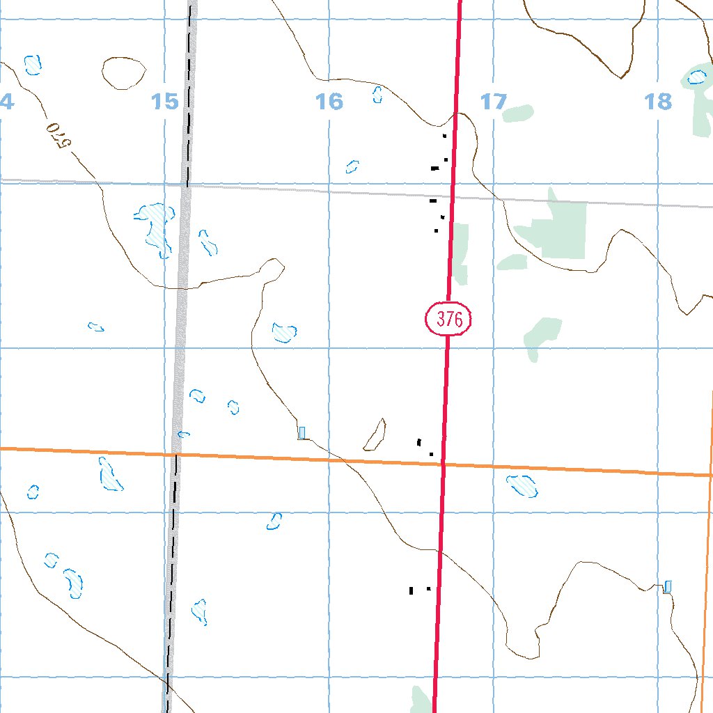 Maymont, SK (073B12 CanMatrix) Map by Natural Resources Canada | Avenza ...