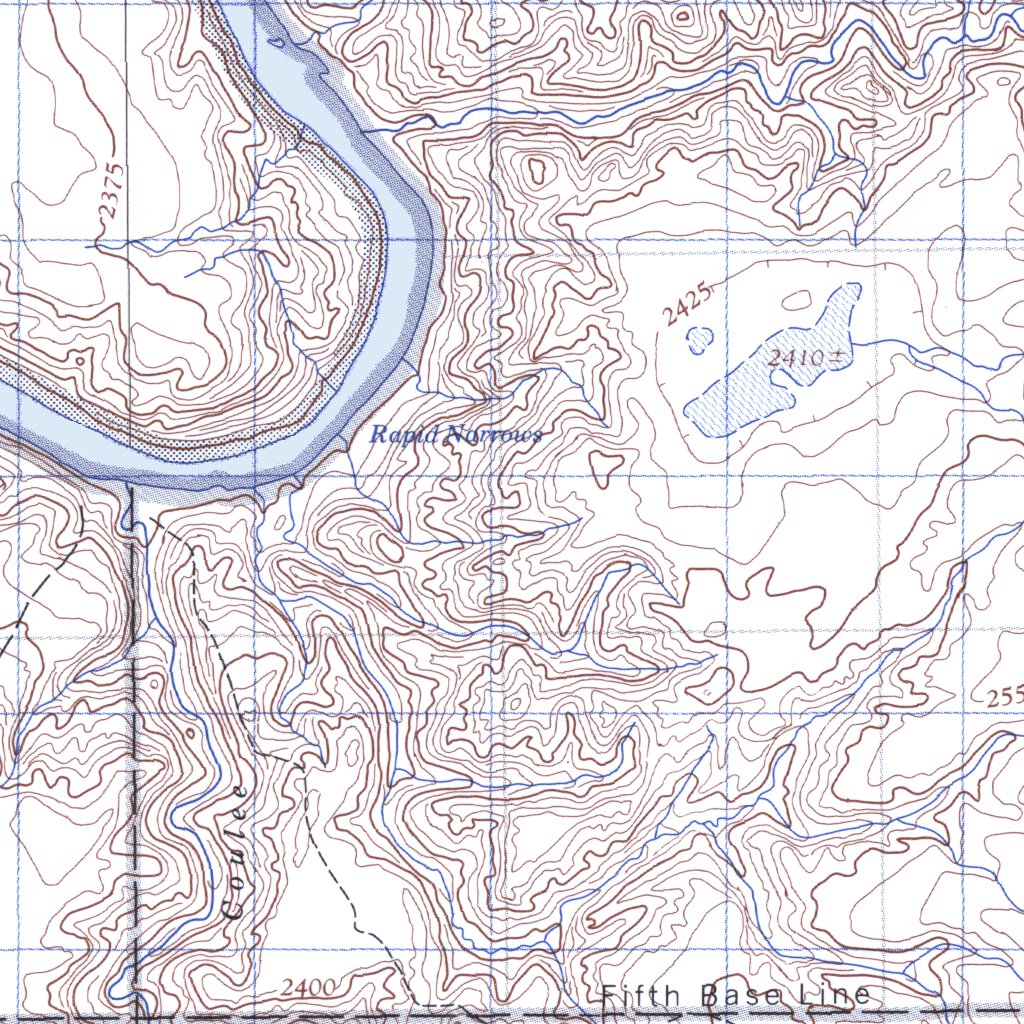 Hilda, AB (072L08 CanMatrix) Map by Natural Resources Canada | Avenza Maps