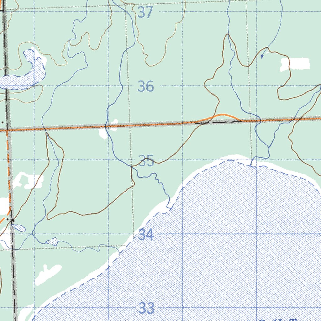 Helene Lake, SK (073F09 CanMatrix) Map by Natural Resources Canada ...