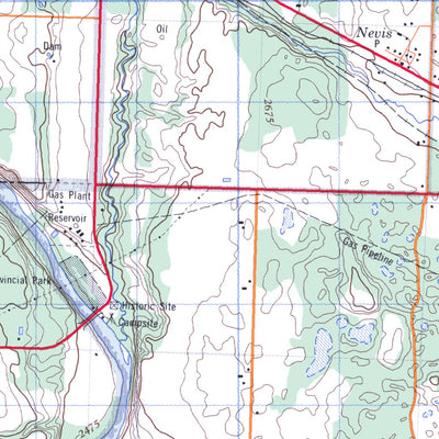 Alix, AB (083A06 CanMatrix) Map by Natural Resources Canada | Avenza Maps