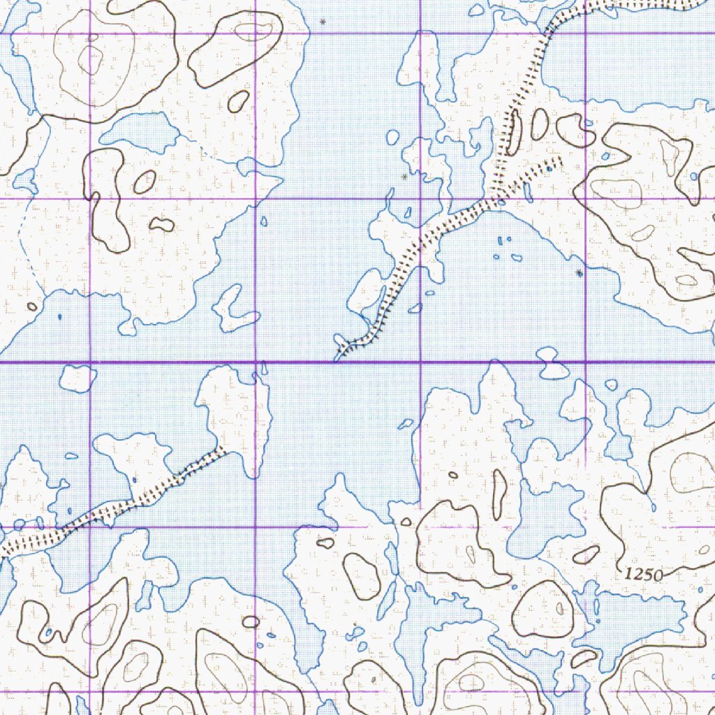 Mckinlay Lake, NT (075L13 CanMatrix) Map by Natural Resources Canada ...
