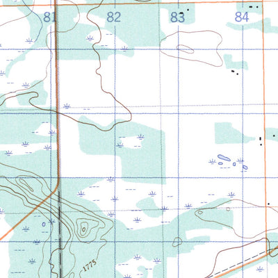 Pierceland, SK (073K05 CanMatrix) Map by Natural Resources Canada ...