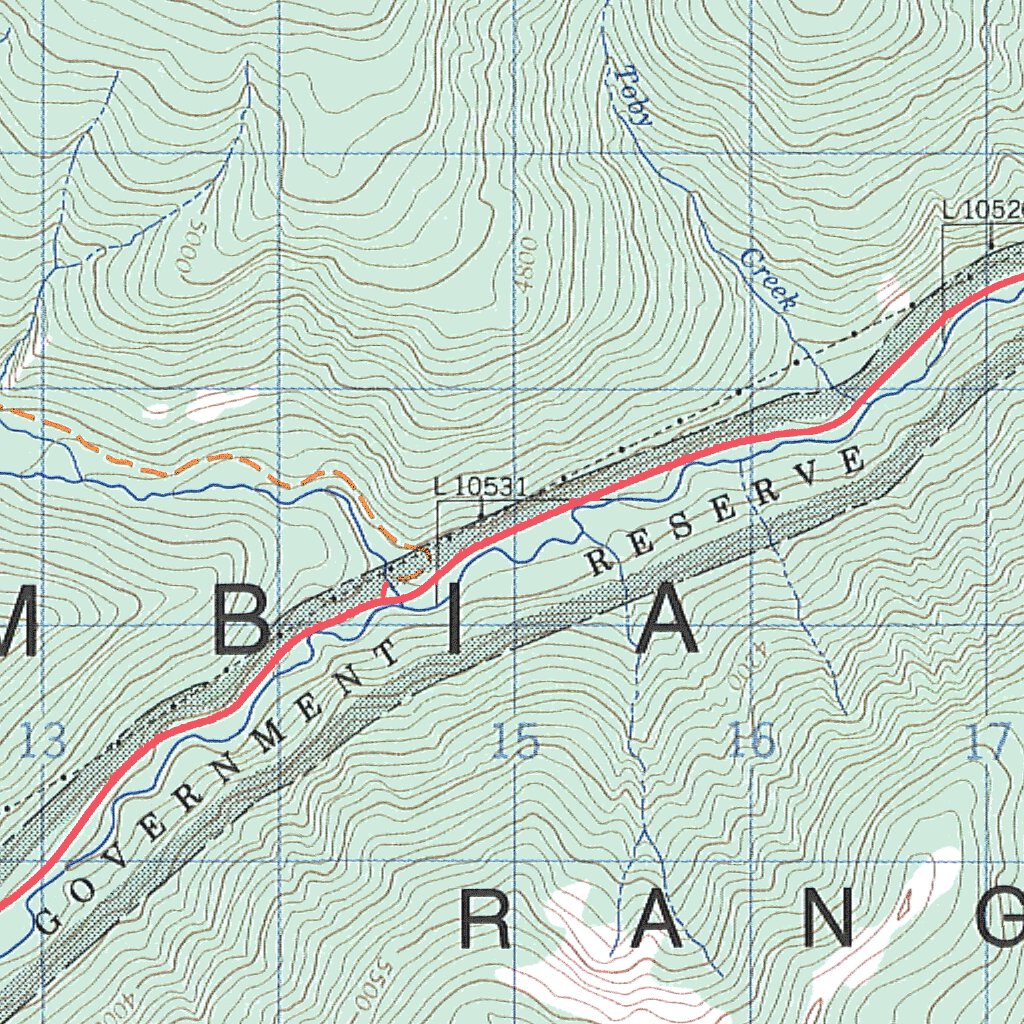 Creston, BC (082F02 CanMatrix) Map by Natural Resources Canada | Avenza ...