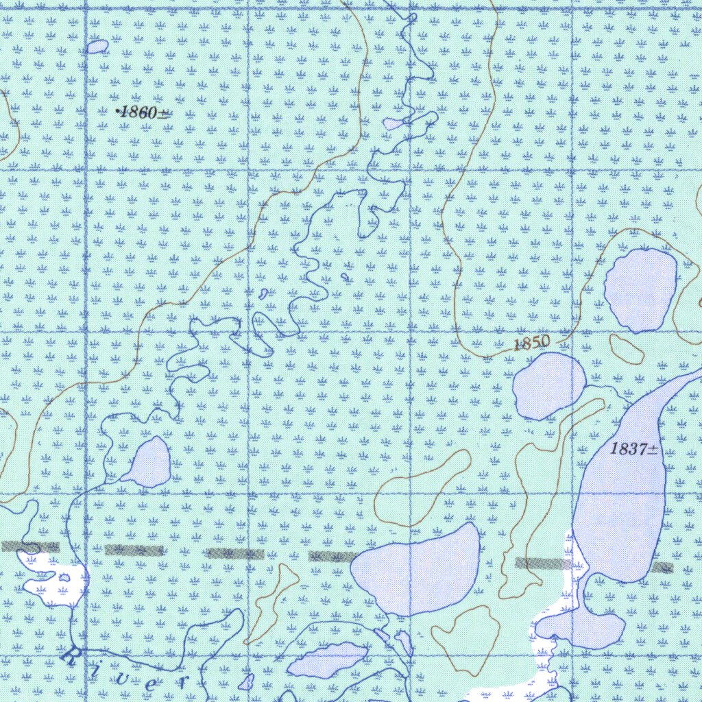 Muskeg River, AB (083P14 CanMatrix) Map by Natural Resources Canada ...