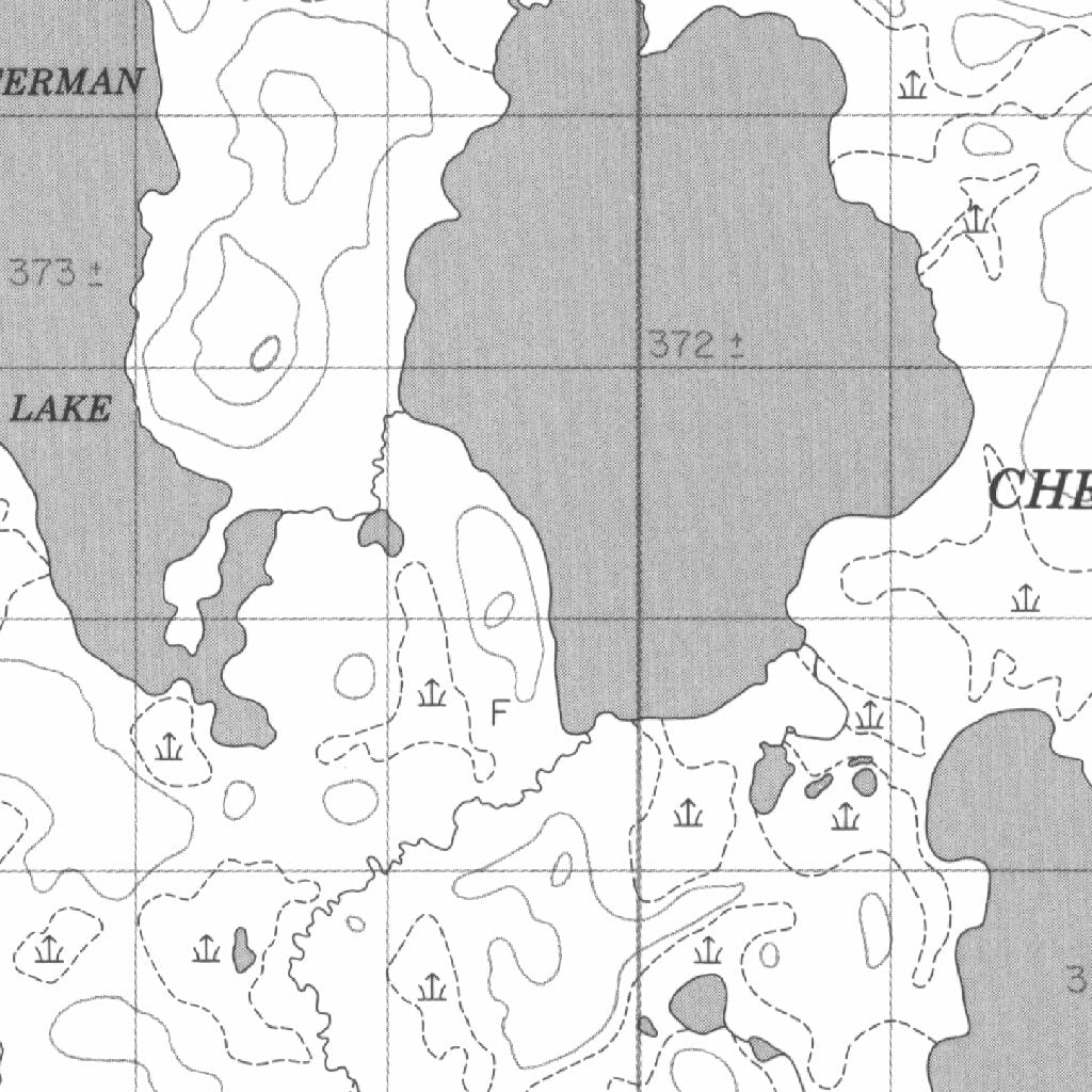 Cheyne Lakes, MB (064J06 CanMatrix) Map by Natural Resources Canada ...