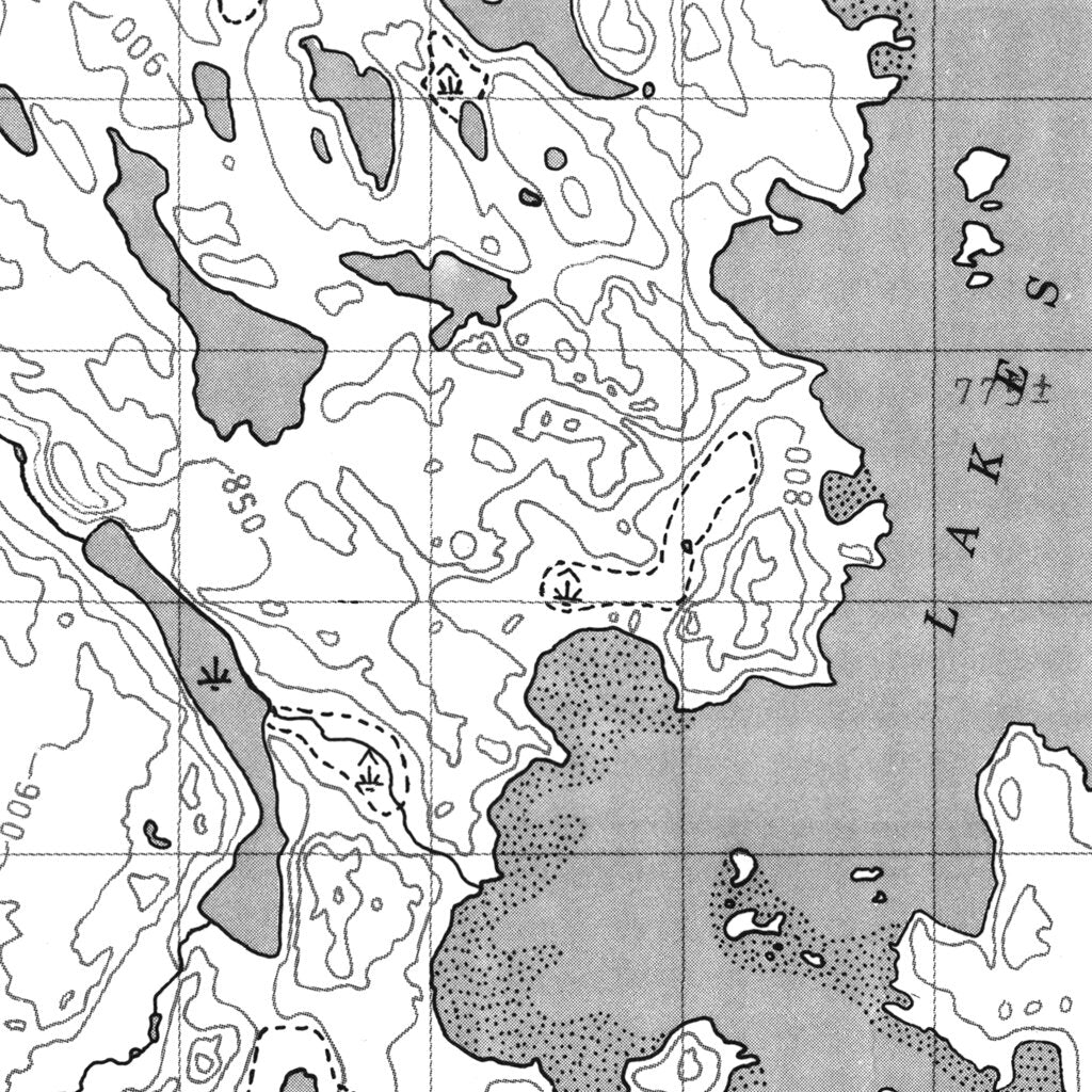 Tulip Lake, AB (074M14 CanMatrix) Map by Natural Resources Canada ...