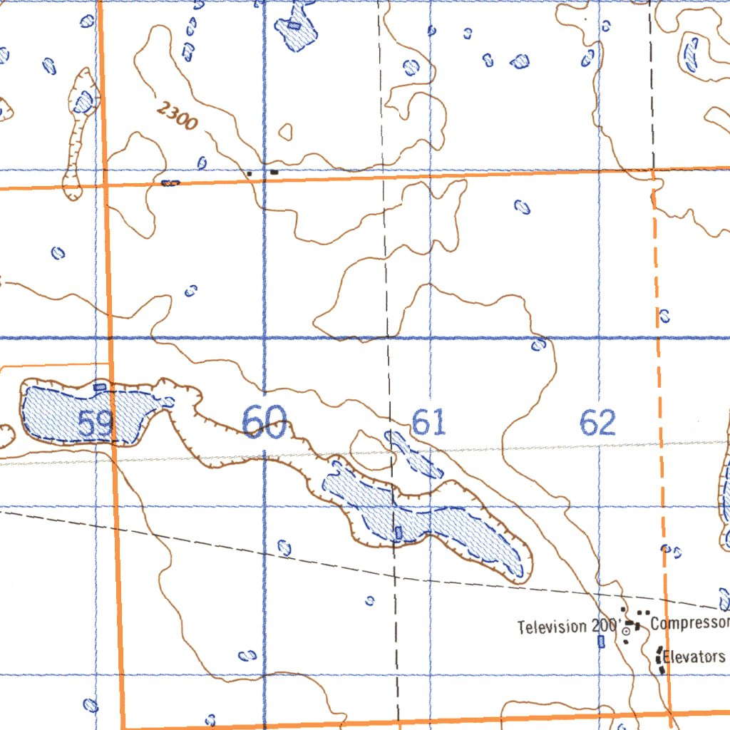Shackleton, SK (072K10 CanMatrix) Map by Natural Resources Canada ...