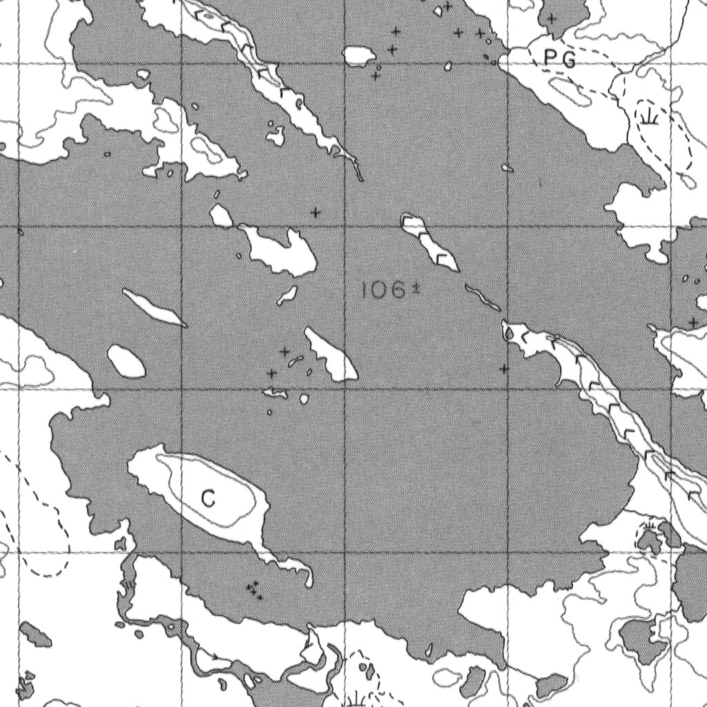 Trud Lake, NU (065I01 CanMatrix) Map by Natural Resources Canada ...