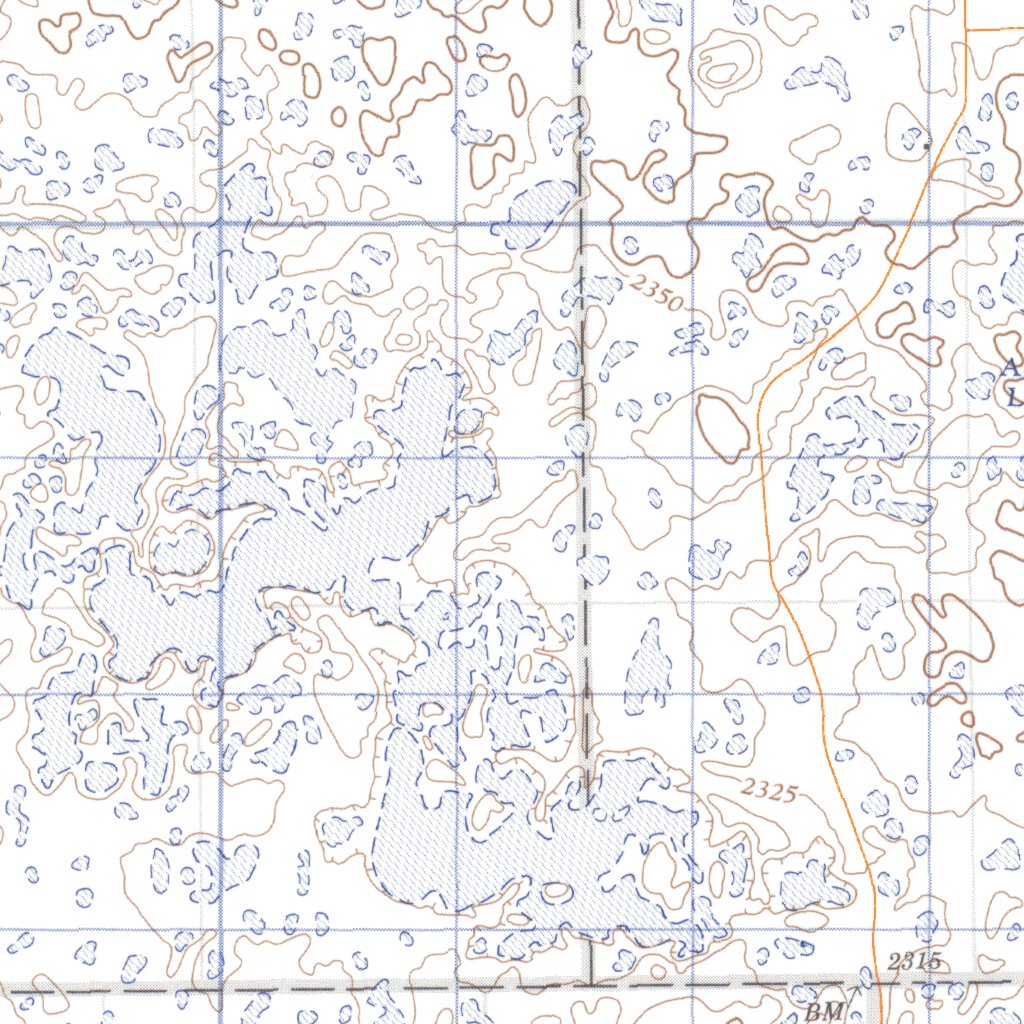 Lake Alma, SK (072H01 CanMatrix) Map by Natural Resources Canada ...