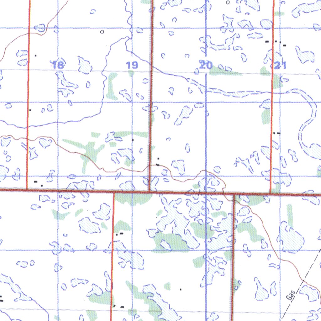 Ryley, AB (083H08 CanMatrix) Map by Natural Resources Canada | Avenza Maps
