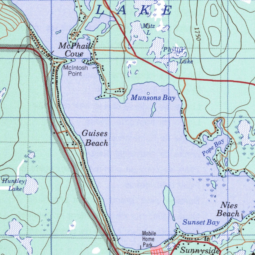 Emma Lake, SK (073H12 CanMatrix) Map by Natural Resources Canada ...