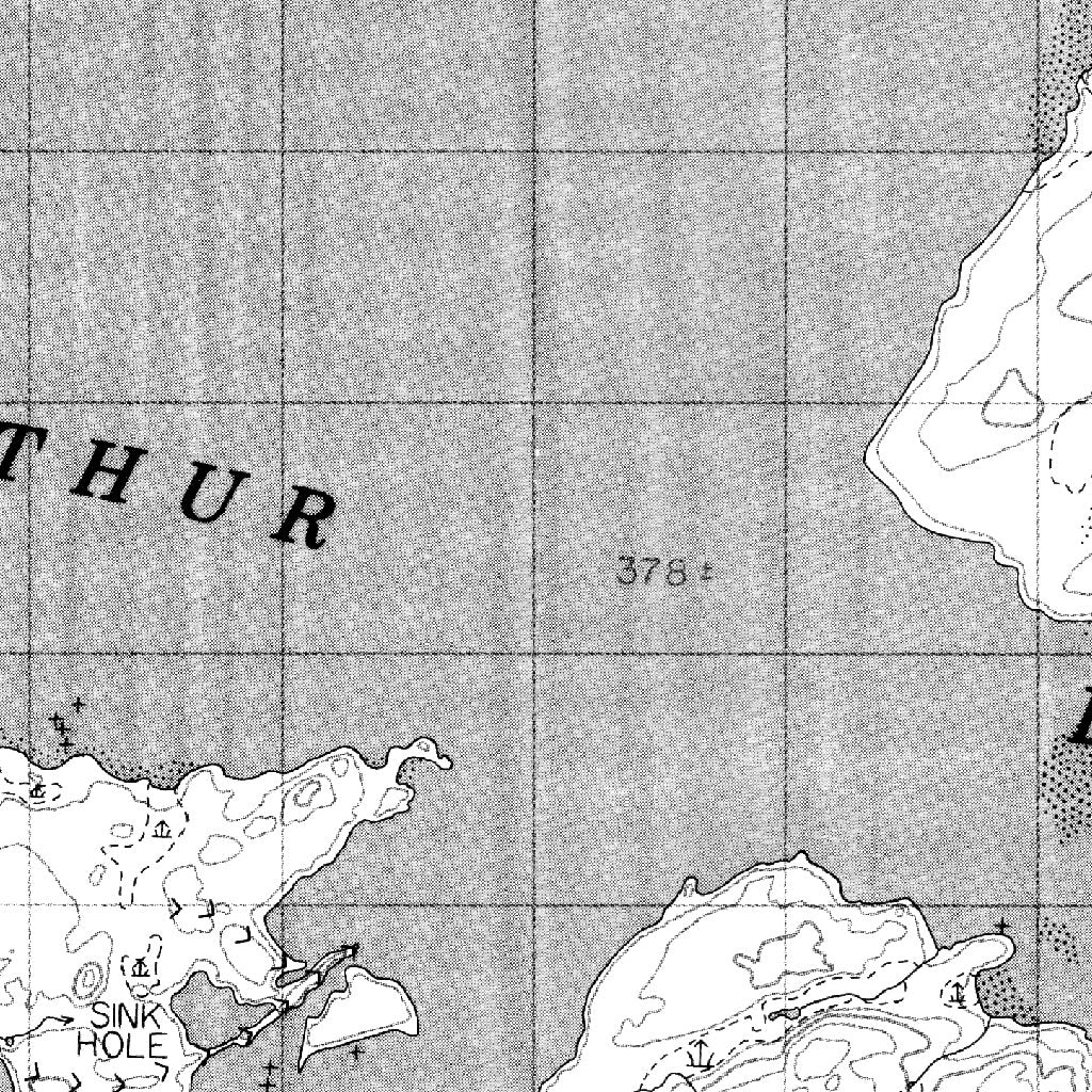 Mcarthur Lake, NT (075G10 CanMatrix) Map by Natural Resources Canada ...