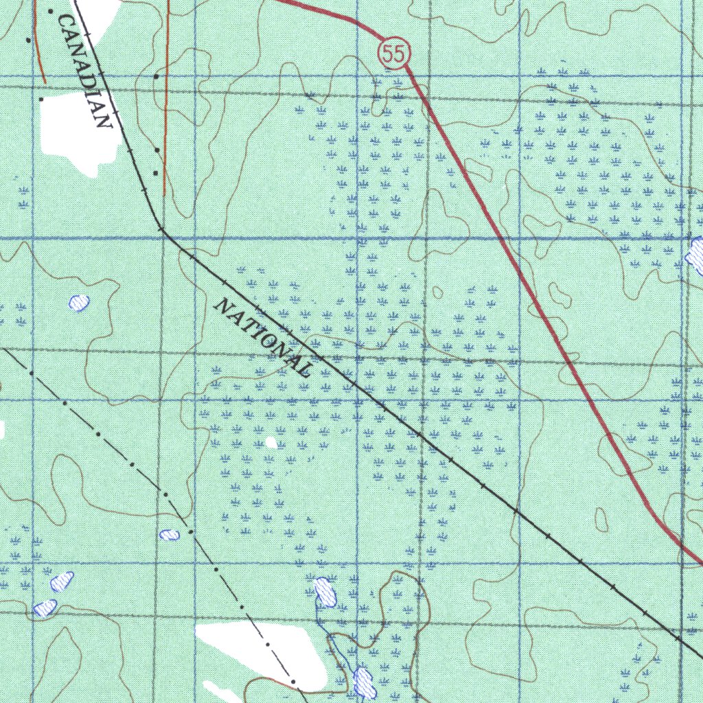 Canwood, SK (073G07 CanMatrix) Map by Natural Resources Canada | Avenza ...
