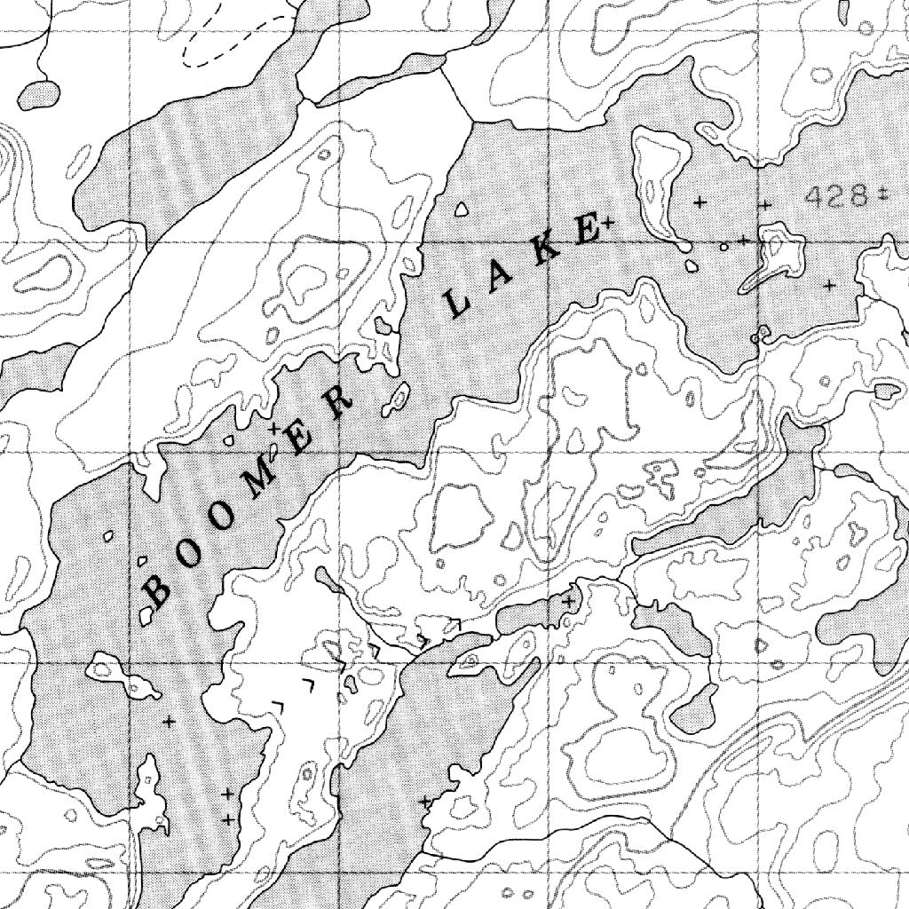 Boomer Lake, NT (075F08 CanMatrix) Map by Natural Resources Canada ...