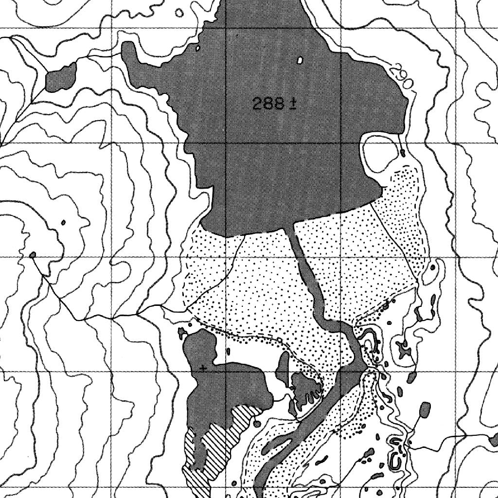 Casey Lake, NU (076G02 CanMatrix) Map by Natural Resources Canada ...