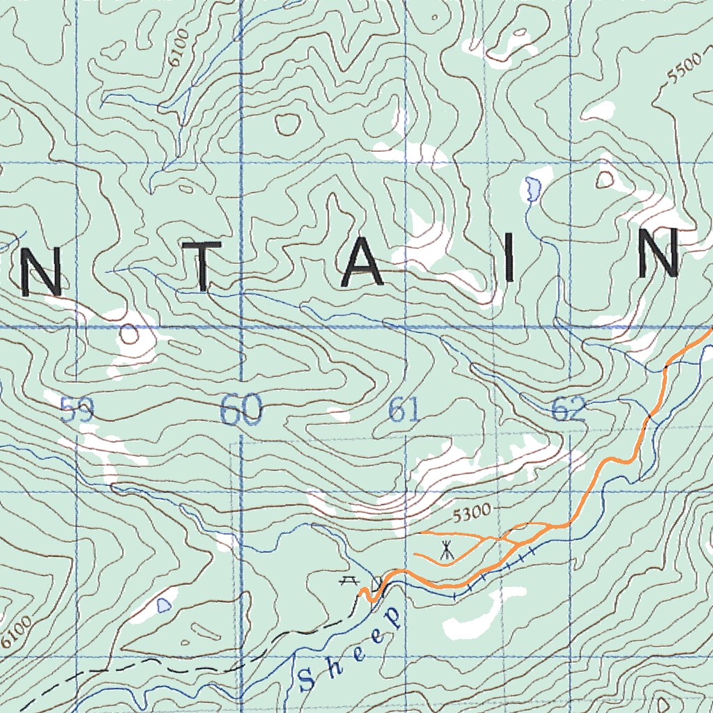 Mount Rae, AB (082J10 CanMatrix) Map by Natural Resources Canada ...