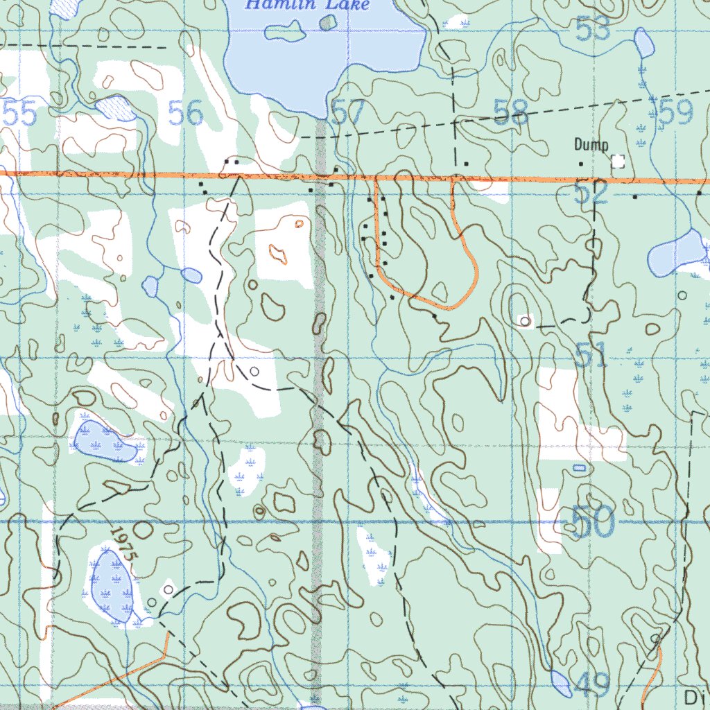 Beaver Lake, AB (073L12 CanMatrix) Map by Natural Resources Canada ...