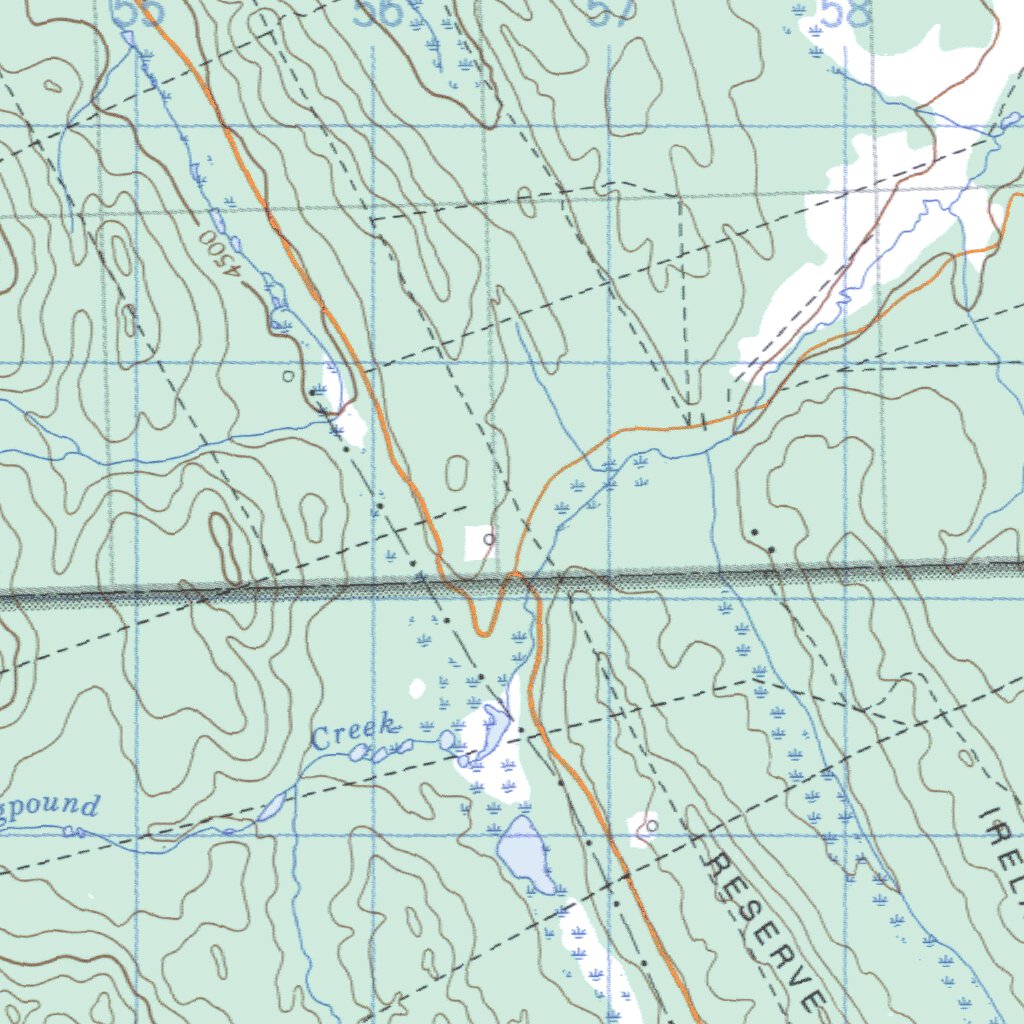 Wildcat Hills, AB (082O07 CanMatrix) Map by Natural Resources Canada ...