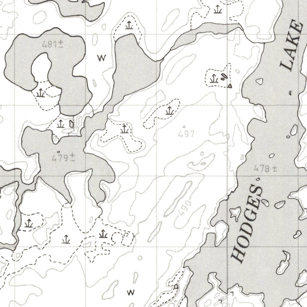 Hodges Lake, SK (074H07 CanMatrix) Map by Natural Resources Canada ...
