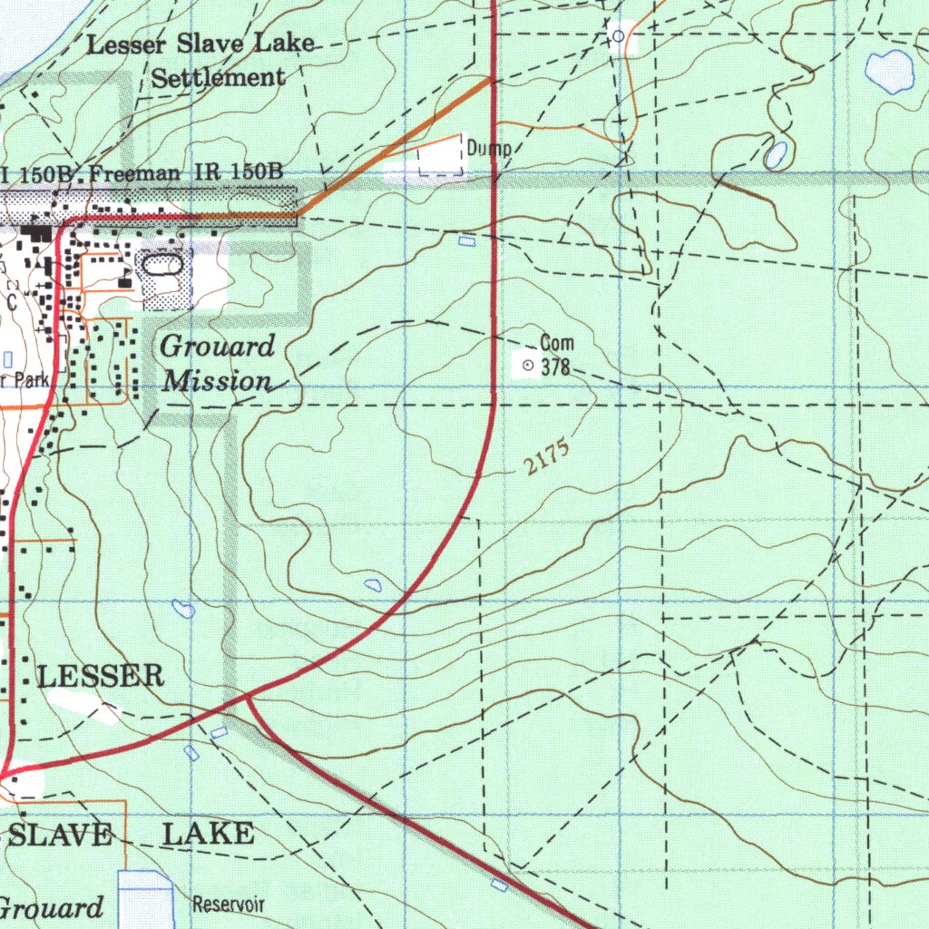 Grouard, AB (083N09 CanMatrix) Map by Natural Resources Canada | Avenza ...