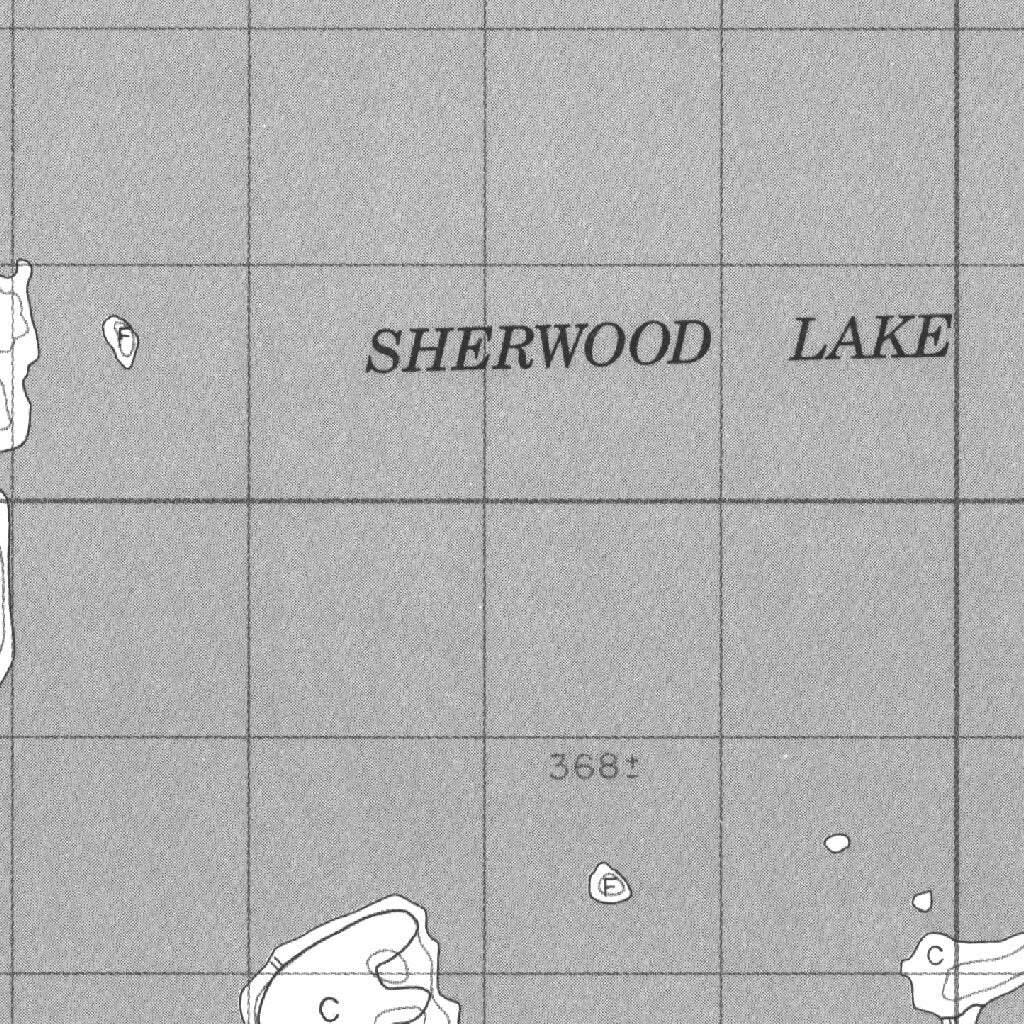 Sherwood Lake, NT (065D14 CanMatrix) Map by Natural Resources Canada ...