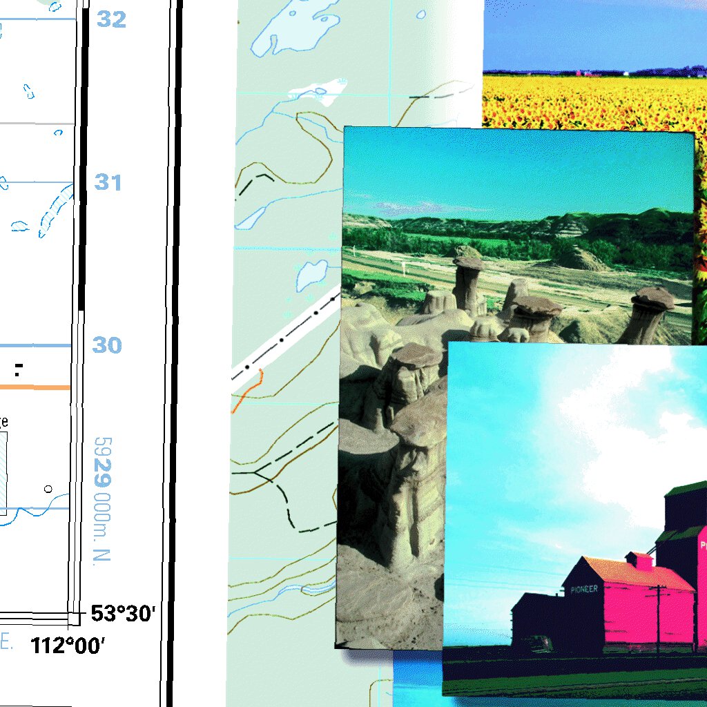 Mundare, AB (083H09 CanMatrix) Map by Natural Resources Canada | Avenza ...
