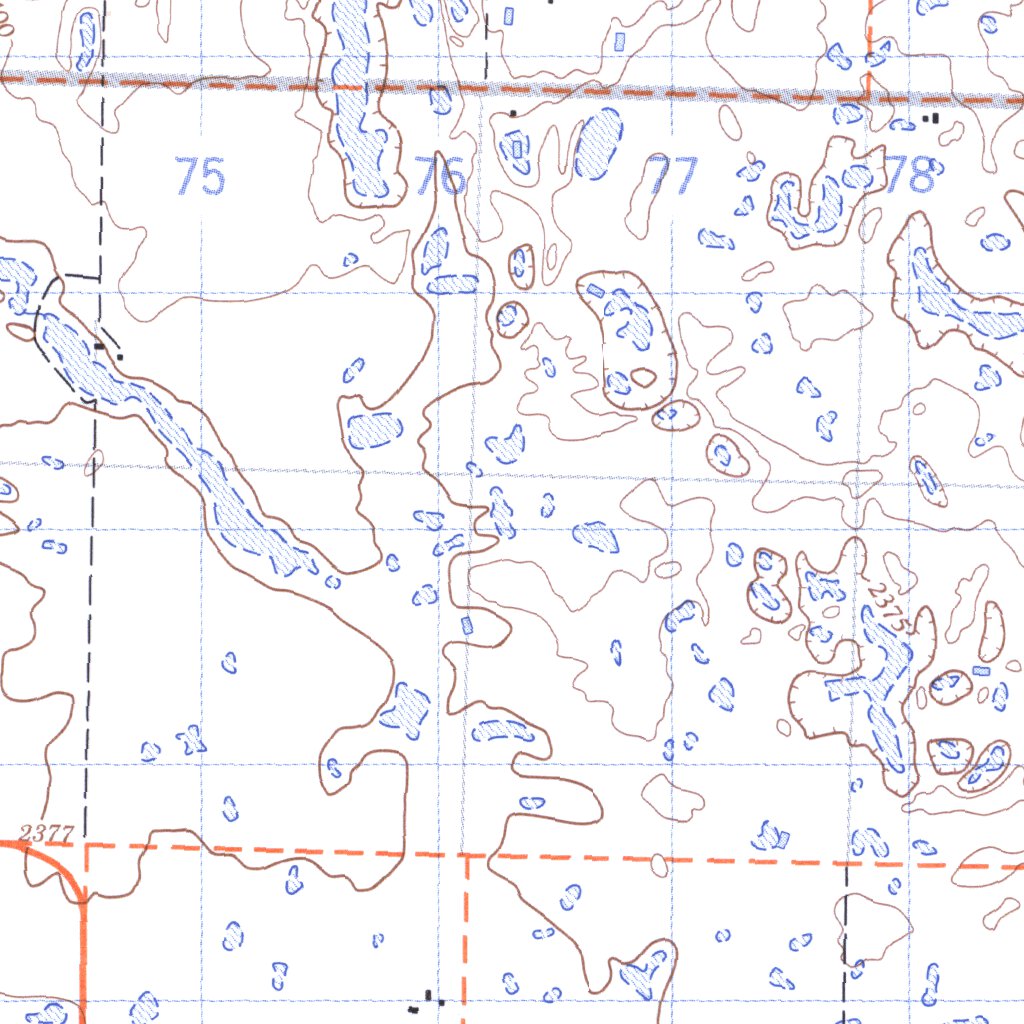 Hodgeville, SK (072J02 CanMatrix) Map by Natural Resources Canada ...