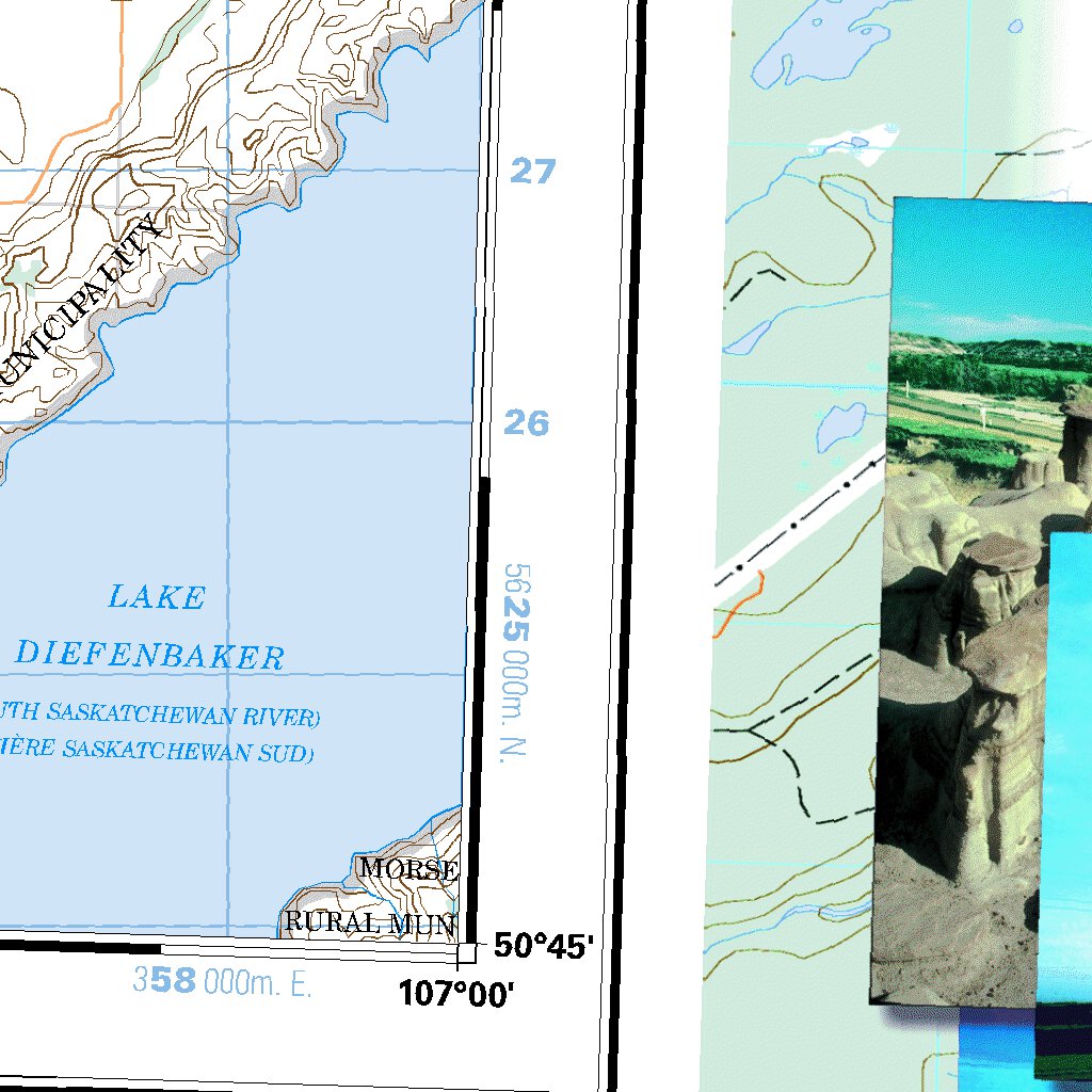 Beechy, SK (072J14 CanMatrix) Map by Natural Resources Canada | Avenza Maps