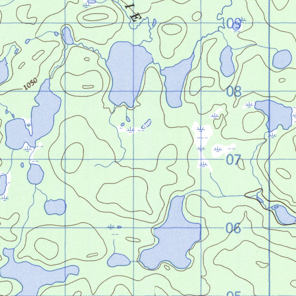 Chipewyan Lake, MB (064G16 CanMatrix) Map by Natural Resources Canada ...